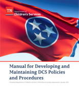 Manual for Developing and Maintaining DCS Policies and Procedures. January 2020. [Tennessee ...