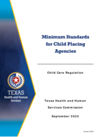 Child Care Regulation: Minimum Standards for Child Placing Agencies ...