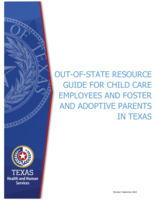 Out-of-State Resource Guide for Child Care Employees and Foster and ...