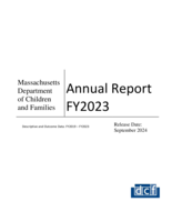 Massachusetts Department of Children and Families Annual Report FY2023 ...